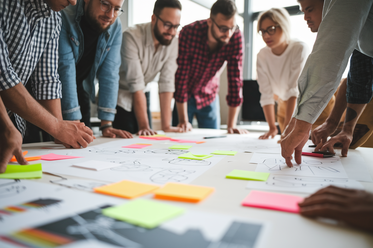 Design thinking : les 5 étapes du processus | camertuto.com